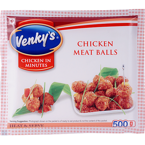 Buy Venkys Meat Balls Chicken 500 Gm Pouch Online at the Best Price of ...