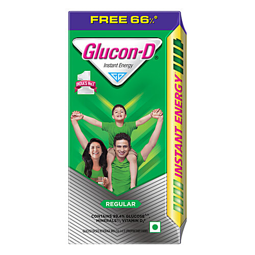 Buy Glucon D Energy Drink Pure Glucose Original 100 Gm Carton Online at ...