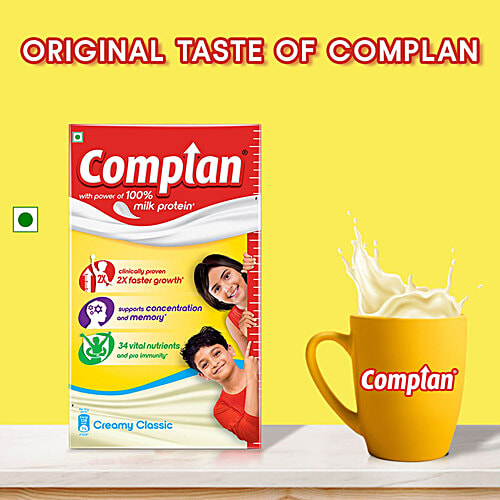 Buy Complan Health Drink Natural 500 Gm Carton Online At Best Price of ...