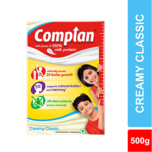 Buy Complan Health Drink Natural 500 Gm Carton Online At Best Price of ...