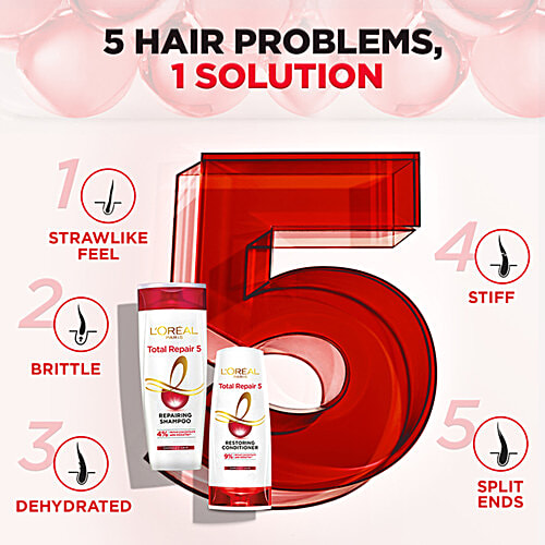 Buy Loreal Paris Conditioner Total Repair 5 175 Gm Bottle Online at the Best Price of Rs 229 ...