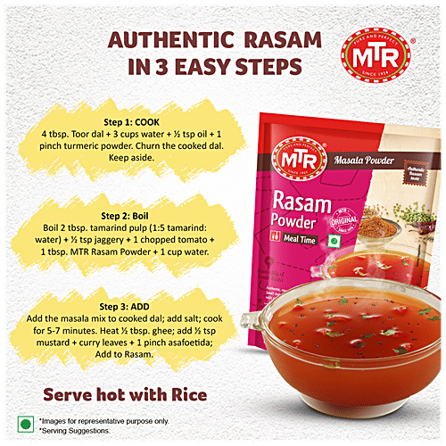 Buy Mtr Powder Rasam 100 Gm Pouch Online At Best Price of Rs 85 - bigbasket