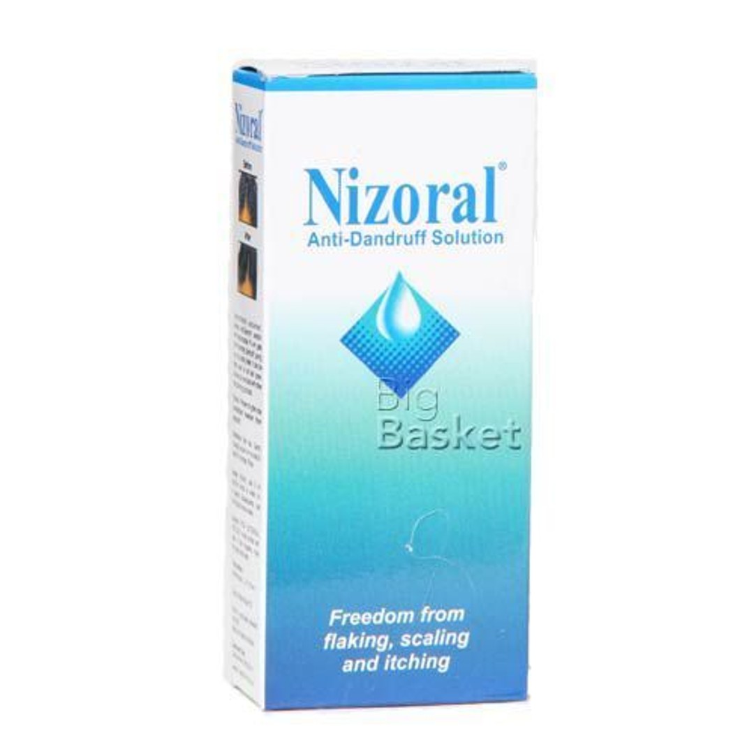 Buy Nizoral Anti Dandruff Solution 50 Ml Carton Online at the Best ...