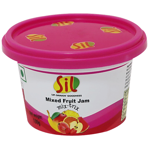 Buy Sil Jam Mixed Fruit 100 Gm Jar Online At Best Price of Rs 20 ...