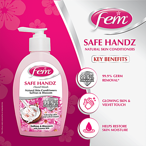 Buy Fem Soft Handz Soap New Blossom 250 Ml Online at the Best Price of ...