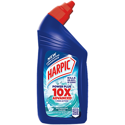Buy Harpic Disinfectant Toilet Cleaner Rose Power Plus 500 Ml Online At ...