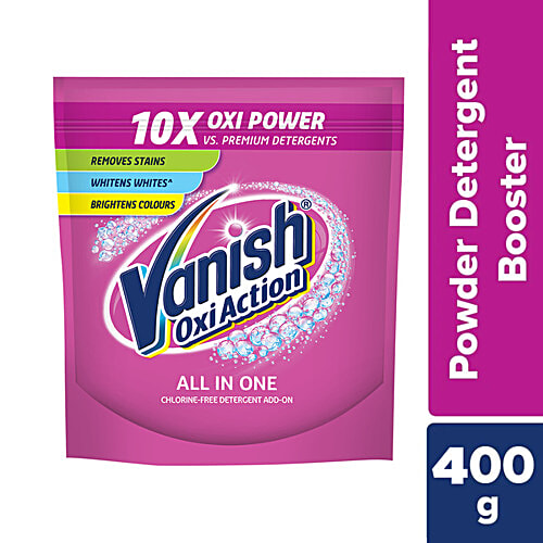Buy Vanish Powder Expert Stain Removal Laundry Additive 400 Gm Online ...