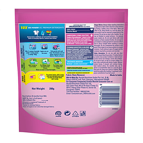 Buy Vanish Powder Expert Stain Removal Laundry Additive 240 Gm Online ...