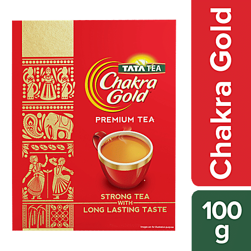 Buy Tata Tea Chakra Tea Gold Dust 100 Gm Online at the Best Price of Rs ...