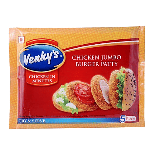 Buy Venkys Burger Patty Chicken Jumbo 450 Gm Pouch Online at the Best ...