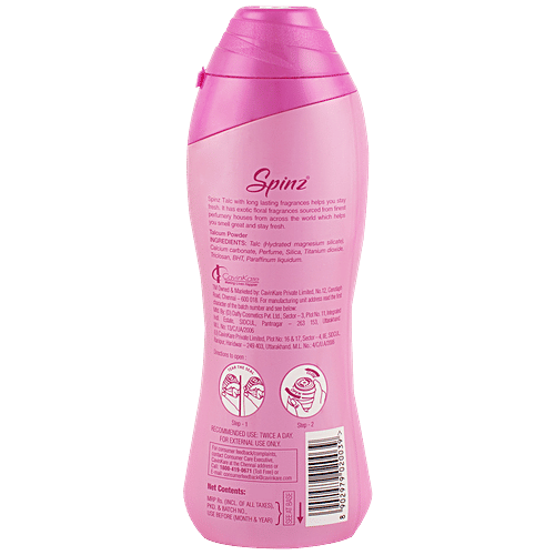 Buy Spinz Talcum Powder Exotic 100 Gm Online at the Best Price of Rs 95 ...