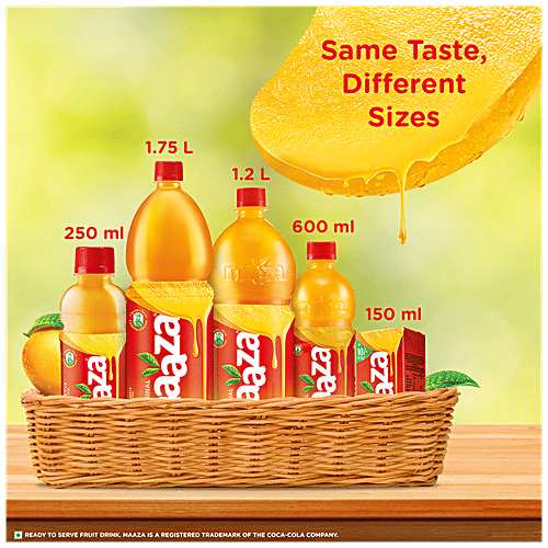 Buy Maaza Juice Mango 600 Ml Online At Best Price of Rs 40 - bigbasket