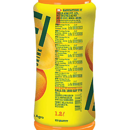 Buy Frooti Drink Fresh N Juicy Mango 12 L Bottle Online at the Best ...