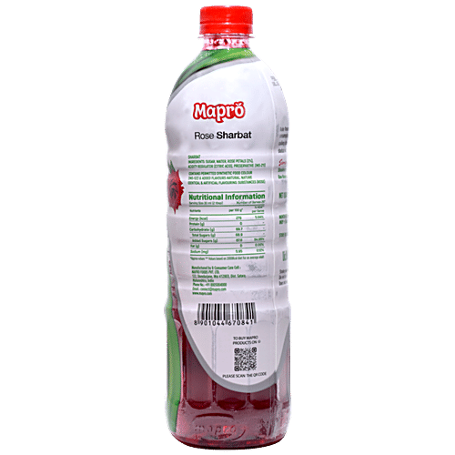 Buy Mapro Coolz Sharbat Rose 1 L Bottle Online At Best Price of Rs 252 ...