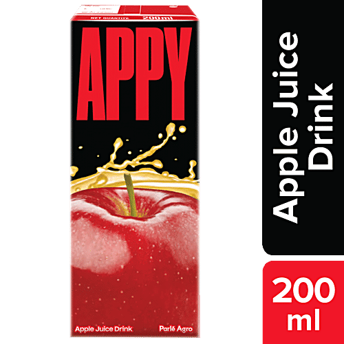 Buy Appy Apple Juice Drink Classic 200 Ml Carton Online at the Best ...