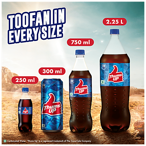 Buy Thums Up Soft Drink 125 L Online At Best Price of Rs 65 - bigbasket