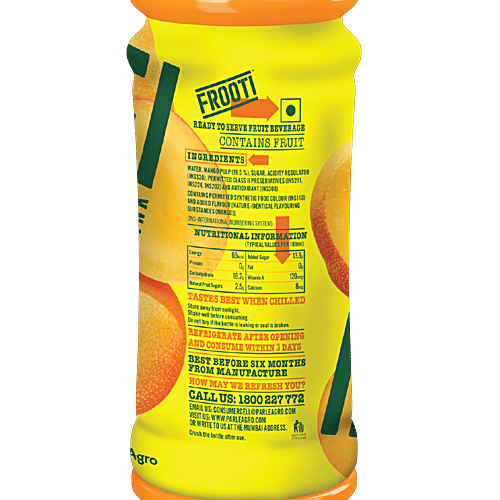 Frooti Mango Drink, 2.25 L of Rs 105 - bigbasket
