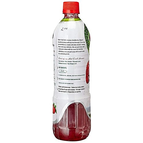 Buy Mapro Coolz Syrup Strawberry 1 L Bottle Online at the Best Price of ...