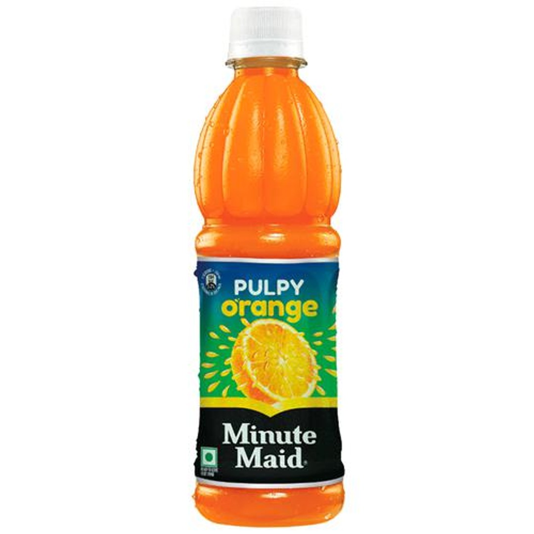 Buy Minute Maid Fruit Drink Pulpy Orange 400 Ml Online At Best Price of ...
