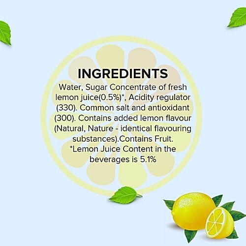 Buy Minute Maid Juice Concentrate Lemon Nimbu Fresh 400 Ml Online At ...