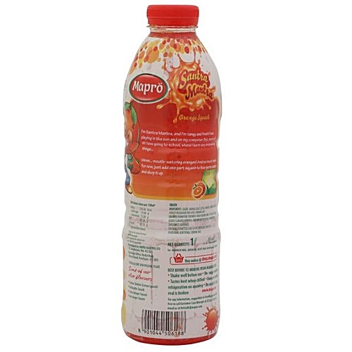 Buy Mapro Squash Santra Mantraorange 1 L Bottle Online At Best Price of ...