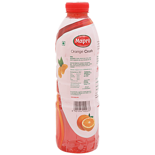 Buy Mapro Crush - Orange 1000 ml Bottle Online at Best Price. of Rs 252 - bigbasket