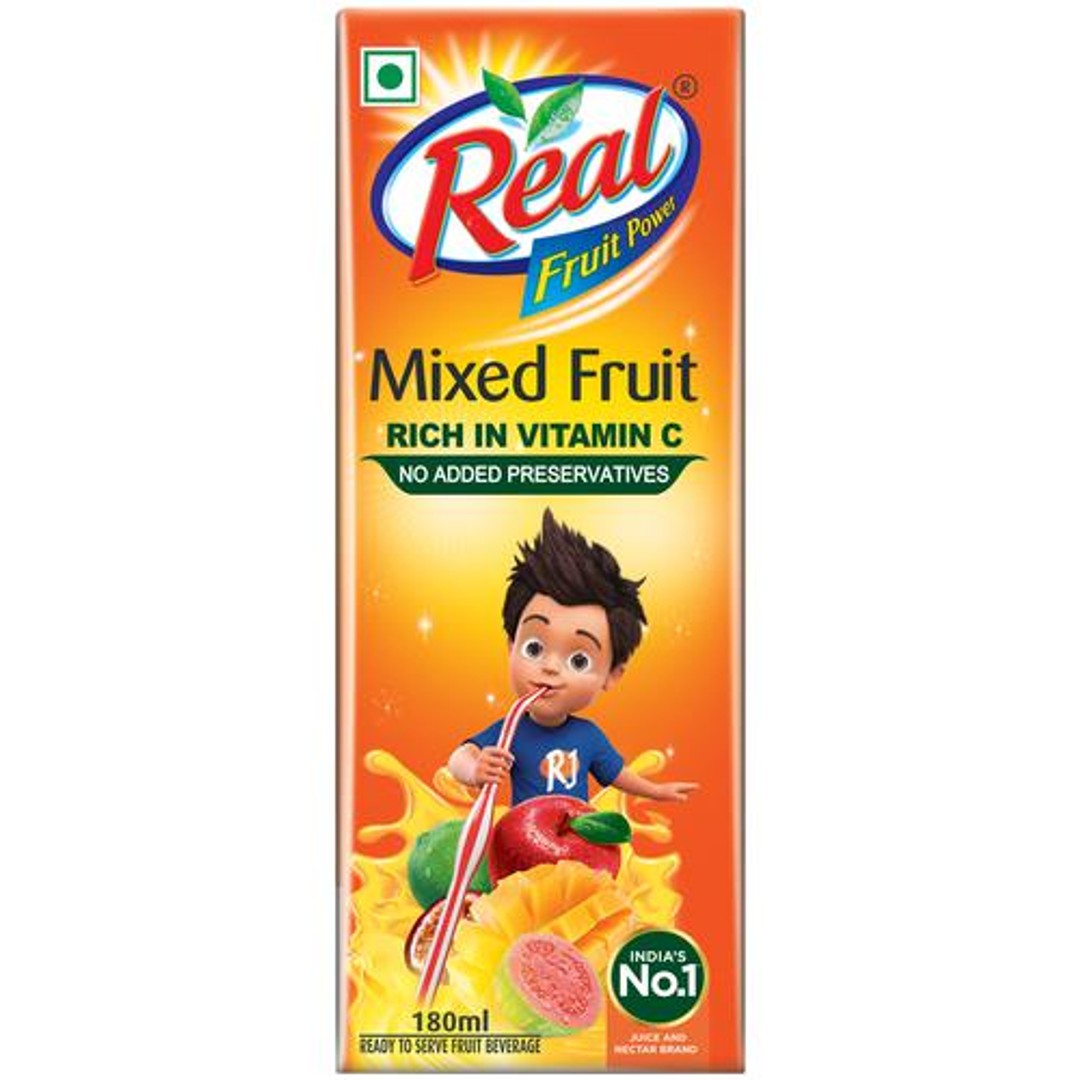 Buy Real Juice Fruit Power Mixed Fruits 200 Ml Online At Best Price of ...