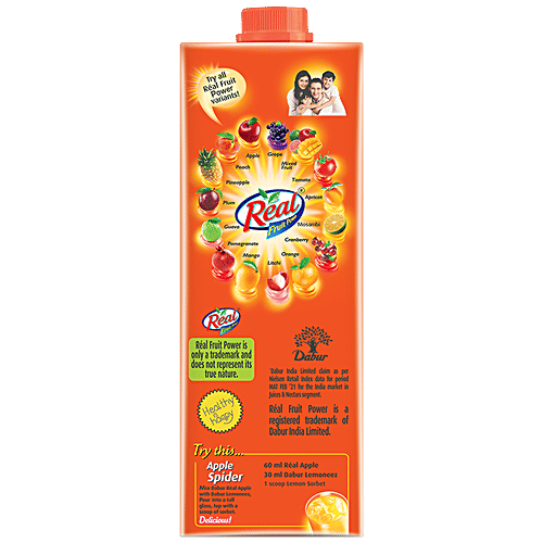 Buy Real Juice Fruit Power Apple 1 L Online At Best Price of Rs 110 ...