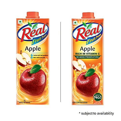 Buy Real Juice Fruit Power Apple 1 L Online At Best Price of Rs 95 ...
