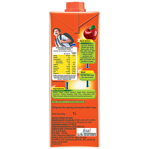 Buy Real Juice Fruit Power Apple 1 L Online At Best Price of Rs 95 ...