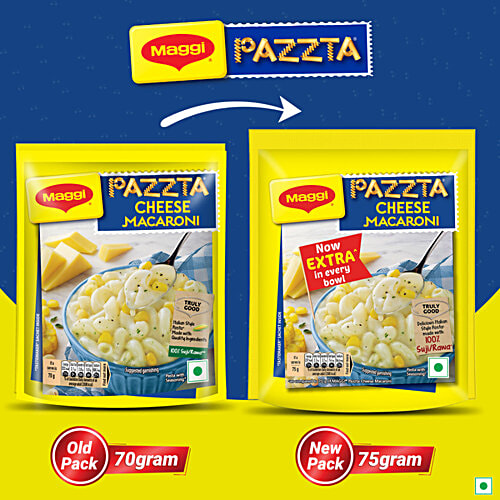 Buy Maggi Nutri Licious Pazzta Cheese Macaroni 70 Gm Pouch Online At ...