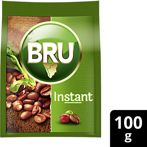 Buy Bru Instant Coffee 100 Gm Online At Best Price of Rs 191 - bigbasket