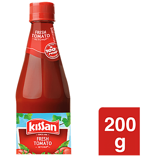 Buy Kissan Fresh Tomato Ketchup 200 Gm Online At Best Price of Rs 63 ...