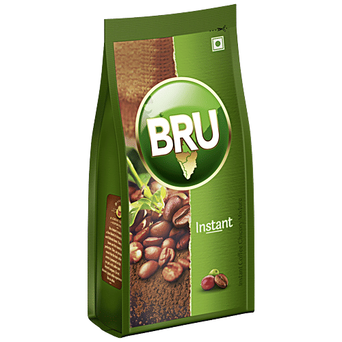 Buy Bru Instant Coffee 200 Gm Pouch Online At Best Price of Rs 357 ...