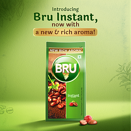 Buy Bru Instant Coffee 200 Gm Pouch Online At Best Price of Rs 368 ...