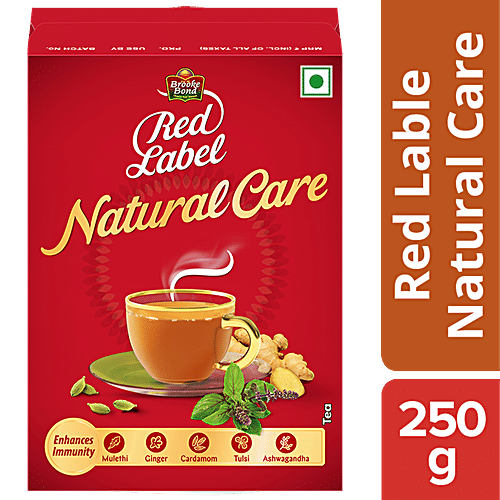Buy Red Label Tea Natural Care 250 Gm Online At Best Price of Rs 145.7 ...