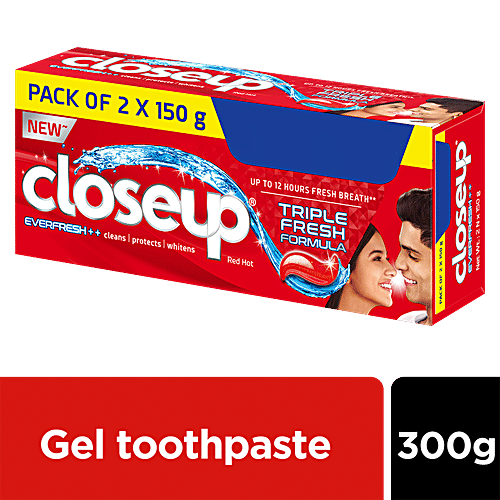 Close Up Toothpaste Red Hot