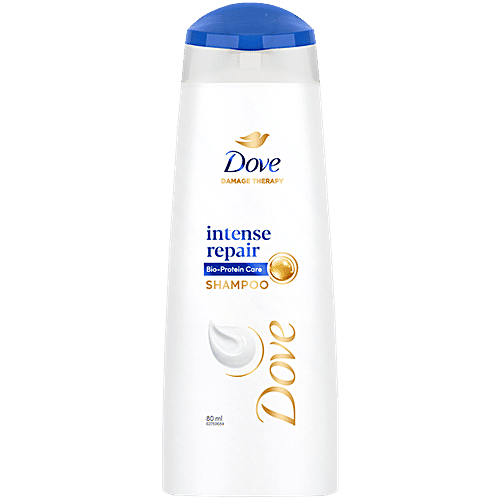 Buy Dove Shampoo Intense Repair 80 Ml Bottle Online At Best Price of Rs ...