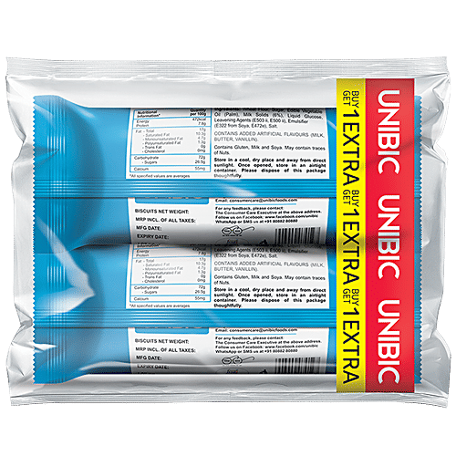 Buy Unibic Cookies - Milk 100 gm Pouch Online at Best Price. of Rs 50 ...