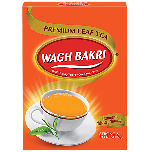 Buy Wagh Bakri Leaf Tea Premium Perfect 250 Gm Carton Online at the ...