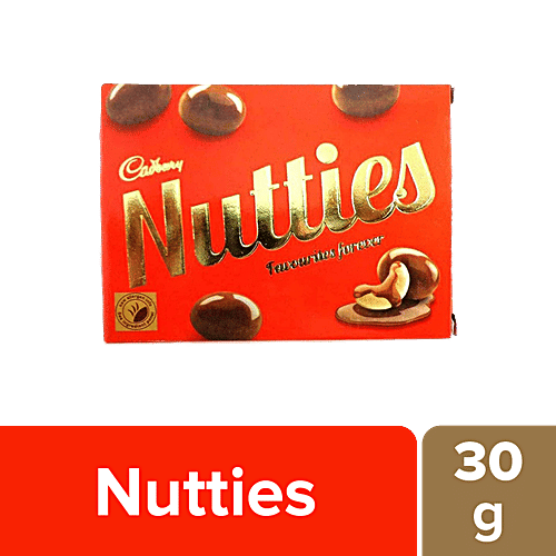 Buy Cadbury Nutties Chocolate Pack 30 Gm Online At Best Price of Rs 38 ...