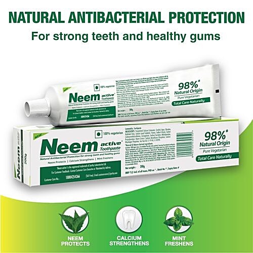 Buy Neem Toothpaste Complete Care 200 Gm Online At Best Price of Rs 74 ...