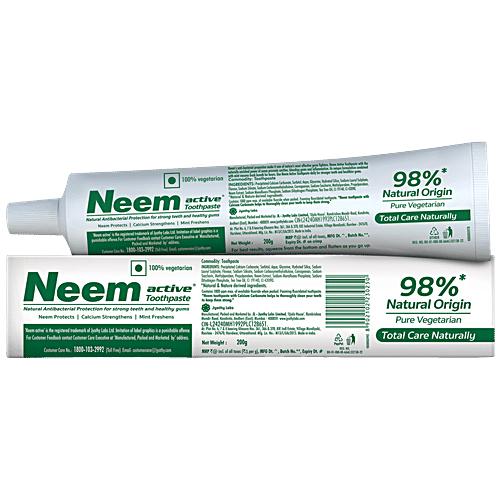 Buy Neem Toothpaste Complete Care 200 Gm Online At Best Price of Rs 80. ...