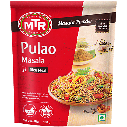 Buy Mtr Masala Pulao 100 Gm Pouch Online At Best Price of Rs 95 - bigbasket