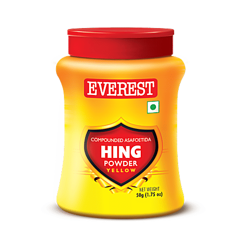 Buy Everest Powder Hing Asafoetida Yellow 50 Gm Jar Online At Best ...