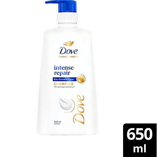 Buy Dove Intense Repair Shampoo With Keratin Actives 650 Ml Online At ...
