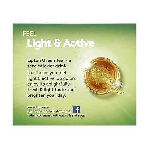 Buy Lipton Green Tea Pure Light 10 Pcs Online At Best Price of Rs 65 ...