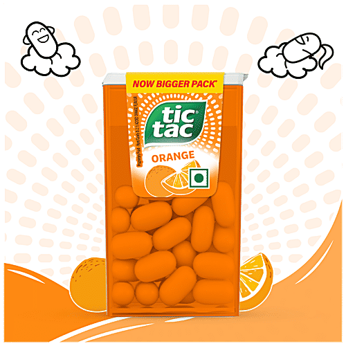 Buy Tic Tac Orange Flavored 7.7 Gm Online at the Best Price of Rs 15 ...