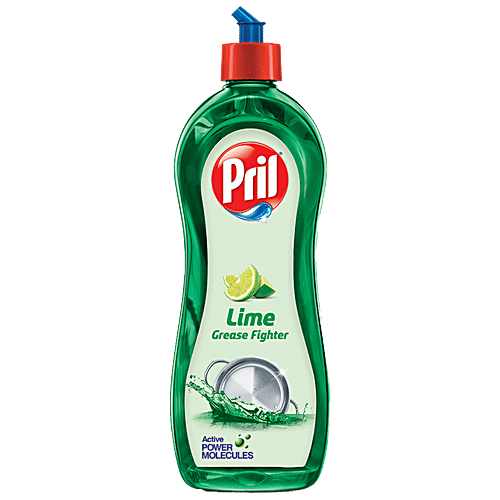 Buy Pril Dishwash Liquid - Lime Green 500 ml Bottle Online at Best ...