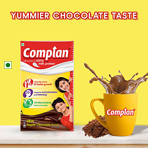 Buy Complan Health Drink Chocolate Flavour 1 Kg Carton Online At Best ...